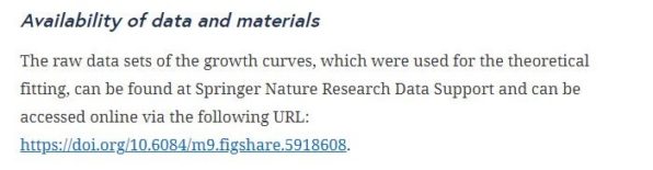 Research in progress blog Springer Nature launches Open data badges pilot