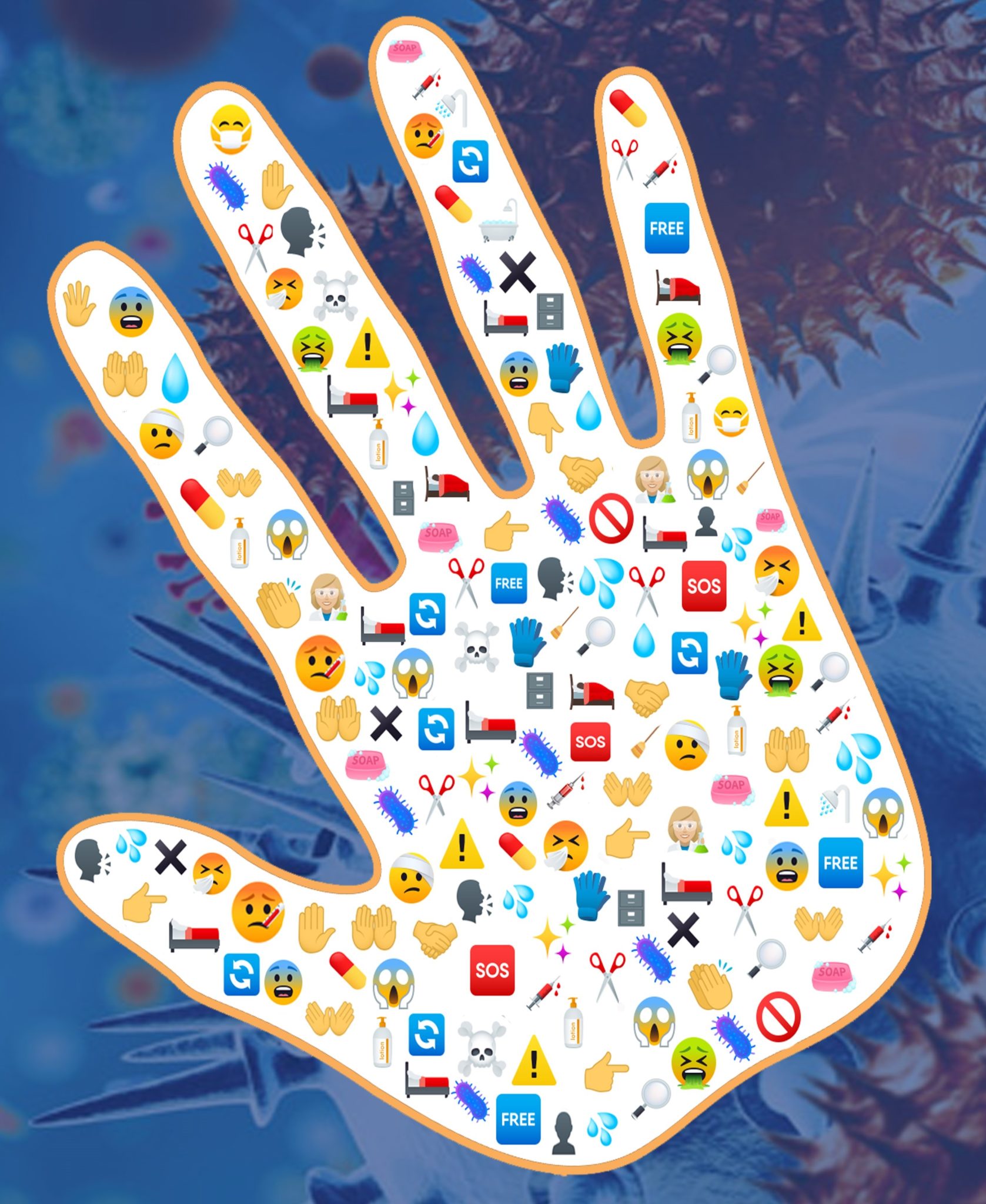 On Health Hand Hygiene: Emojis and Infection Prevention and Control